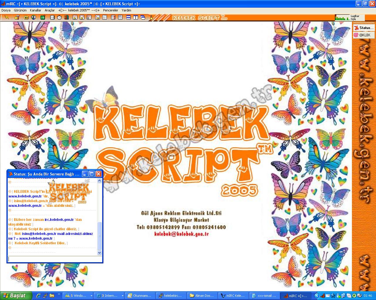 kelebek v.2005 - kelebek.gen.tr – kelebek mirc